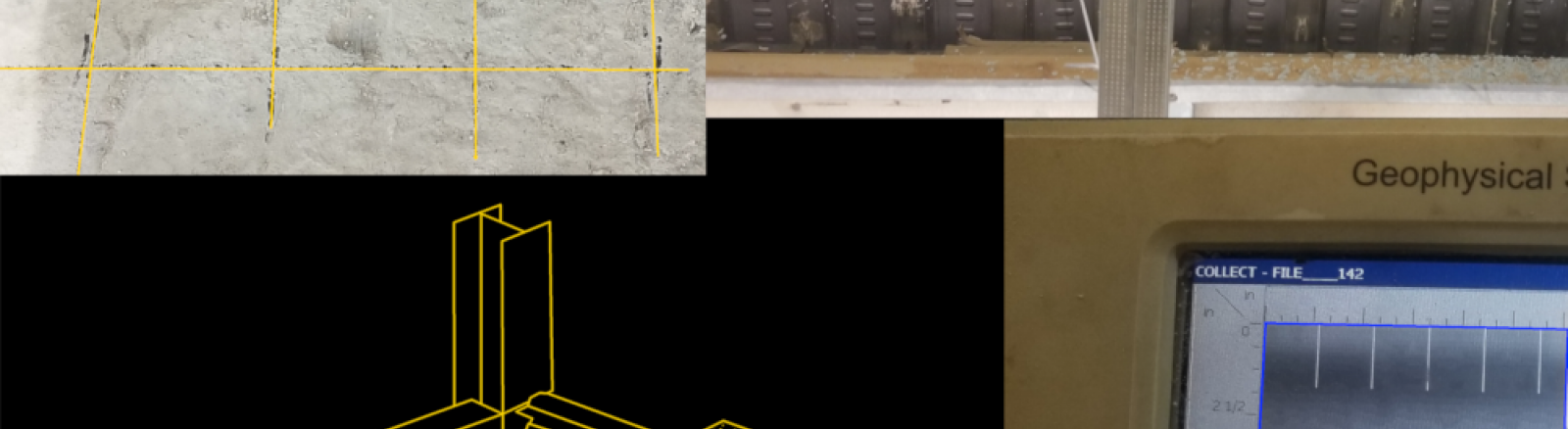 Metal Pan, Wire Mesh, and Ground Penetrating RADAR (GPR)